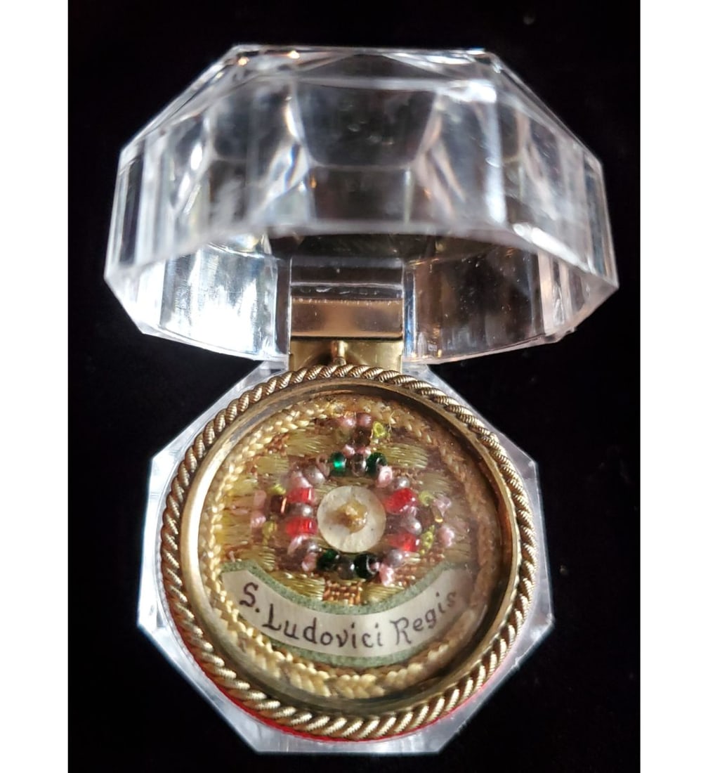 1st Class Relic Of Saint Louis Ix, King Of France