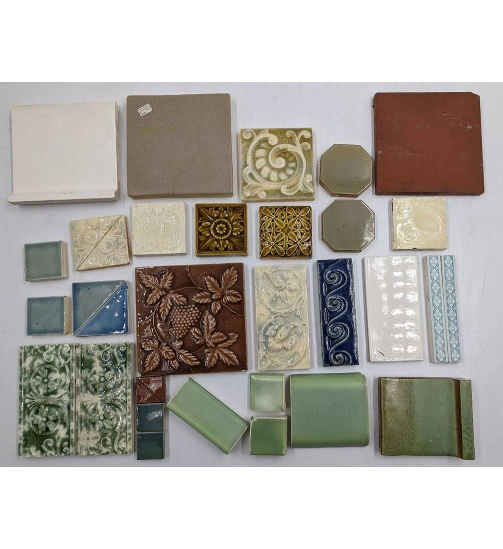 Sample Lot Of About 30 Assorted Tile From American Tile Companies From ...