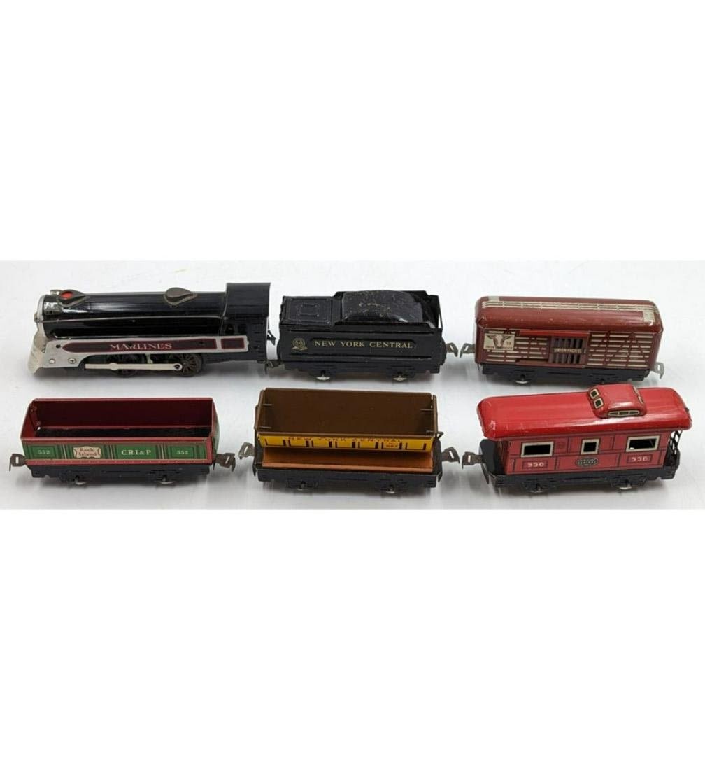 Vintage Marx Train Set With Rails And Motor Auction