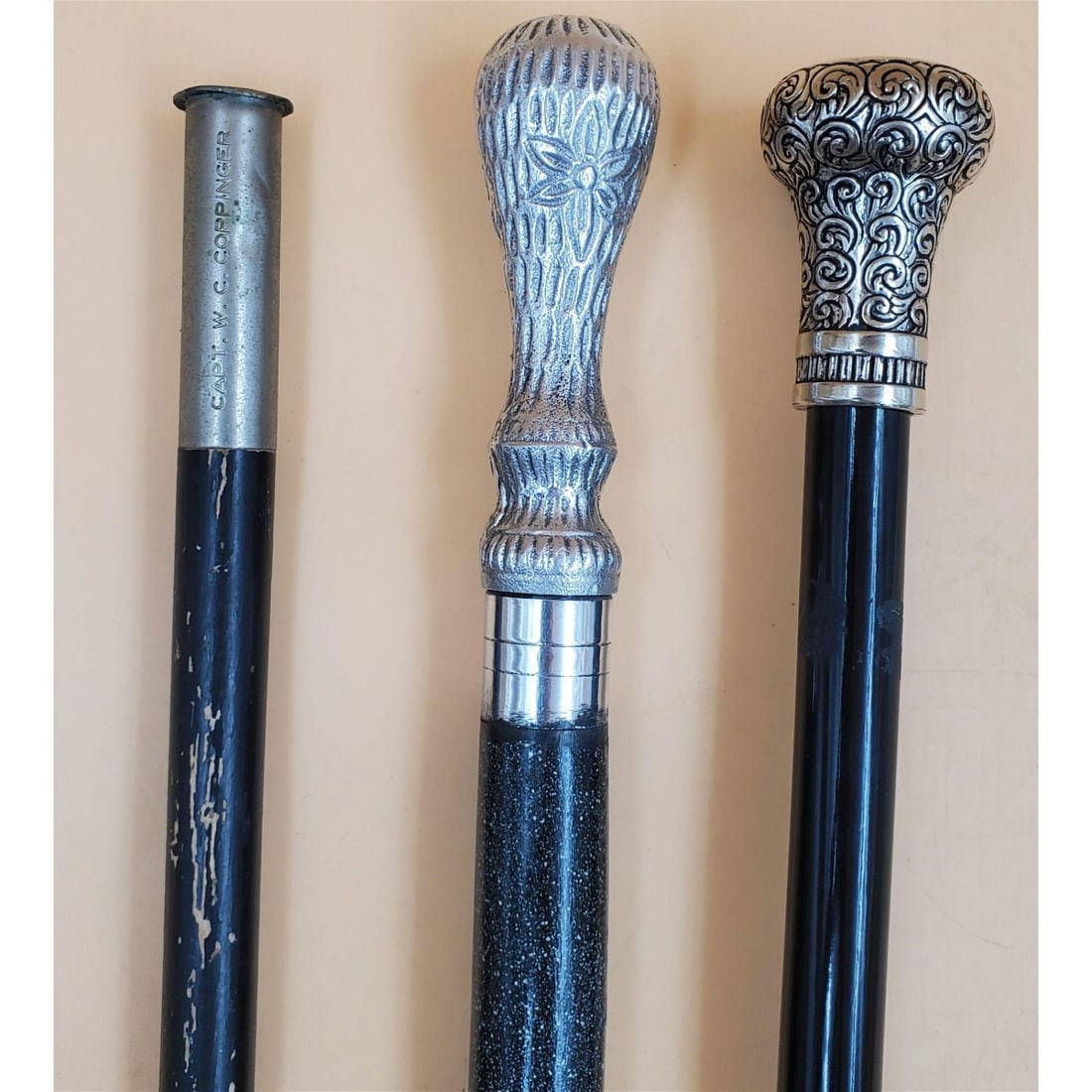 Lot Of Vintage Canes Auction