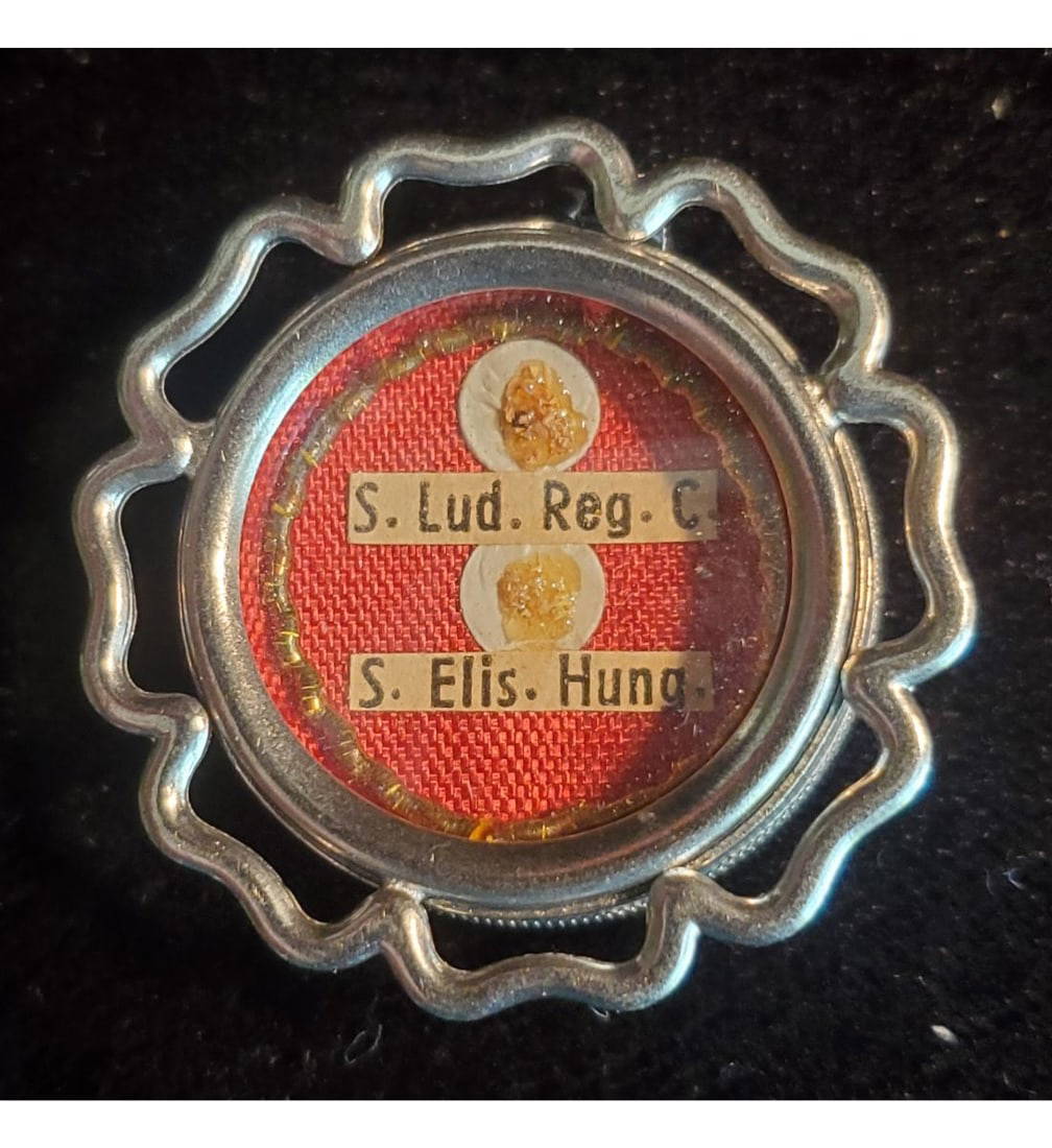2-1st Class Relics Of 2-great Saints Auction