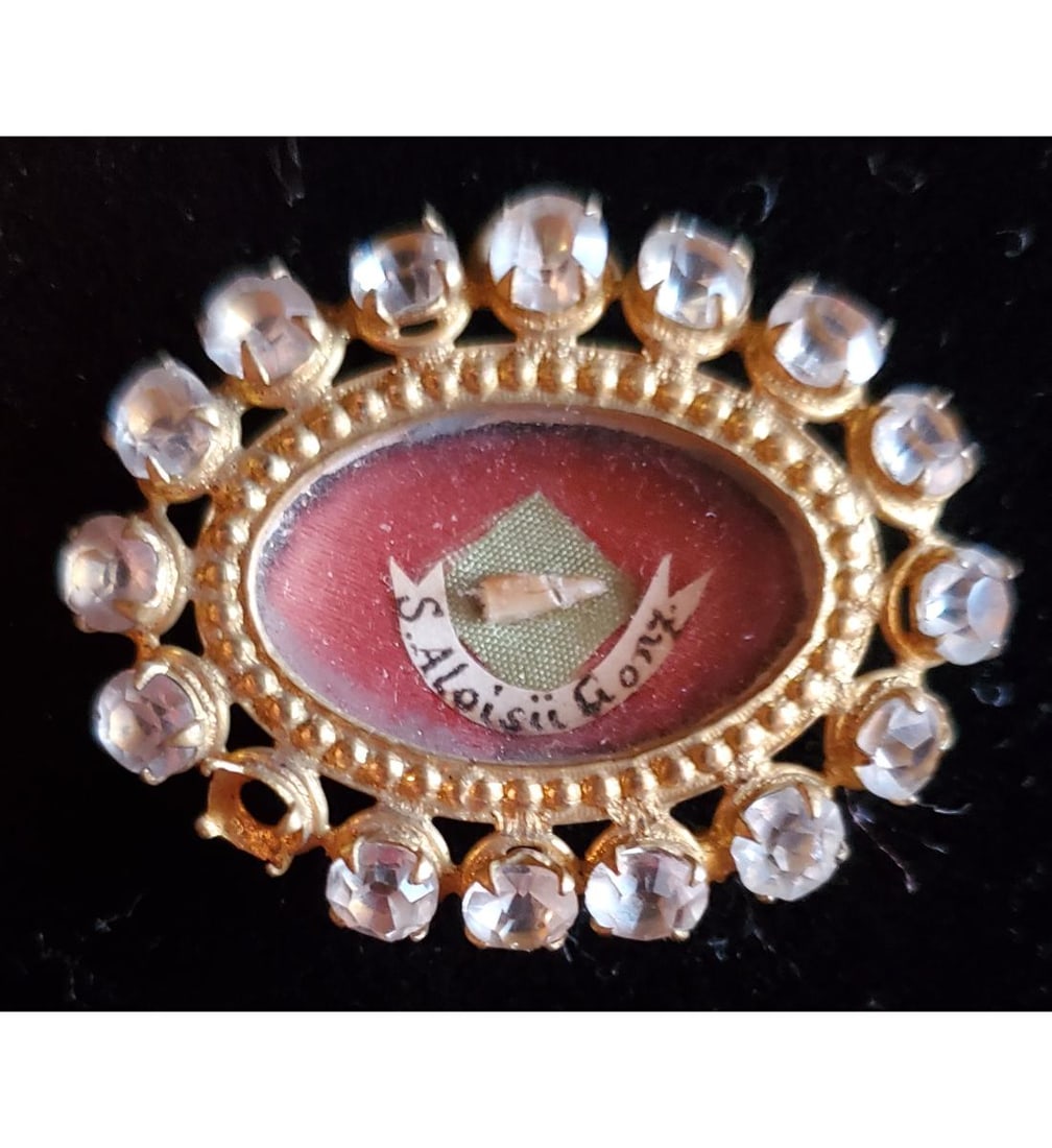 1st Class Relic Of Saint Aloysious Gonzaga Auction