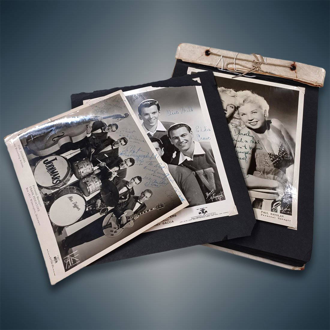 Antique Photo Book Collection Of Prominent 20th C Musicians' Signatures ...