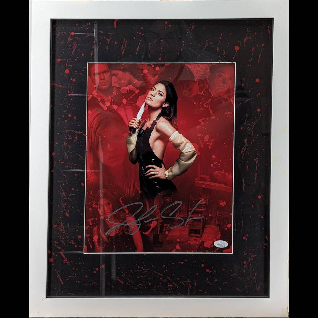 Framed Rare Autographed Jennifer Carpenter Poster From The Show "dexter ...