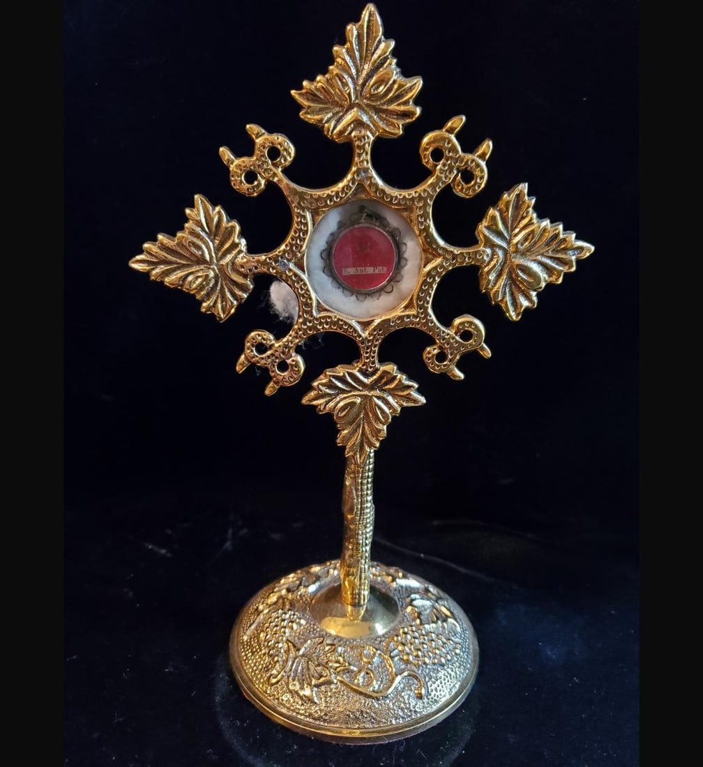 1st Class Relic Of Saint Anthony Of Padua In A Sterling Theca Auction