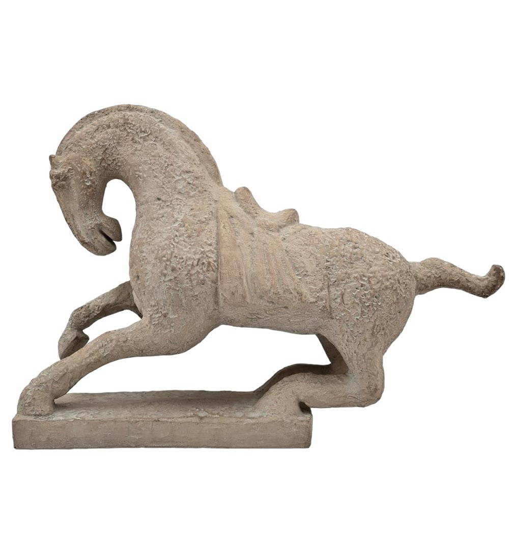 1970's Austin Production Tang Dynasty Style Horse Sculpture Auction