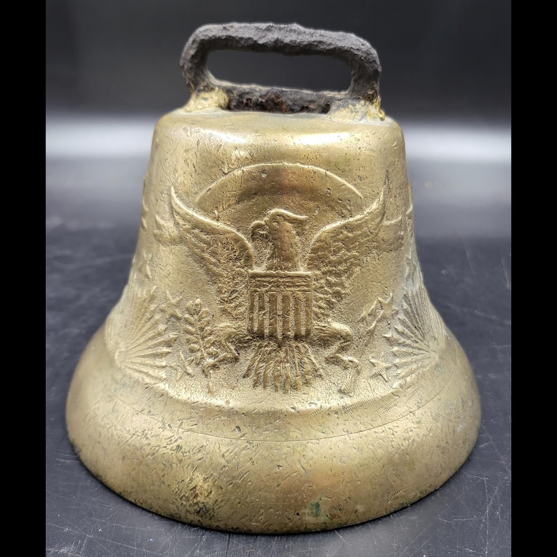 U.s. Army 19th Century Camel Corps Brass Bell