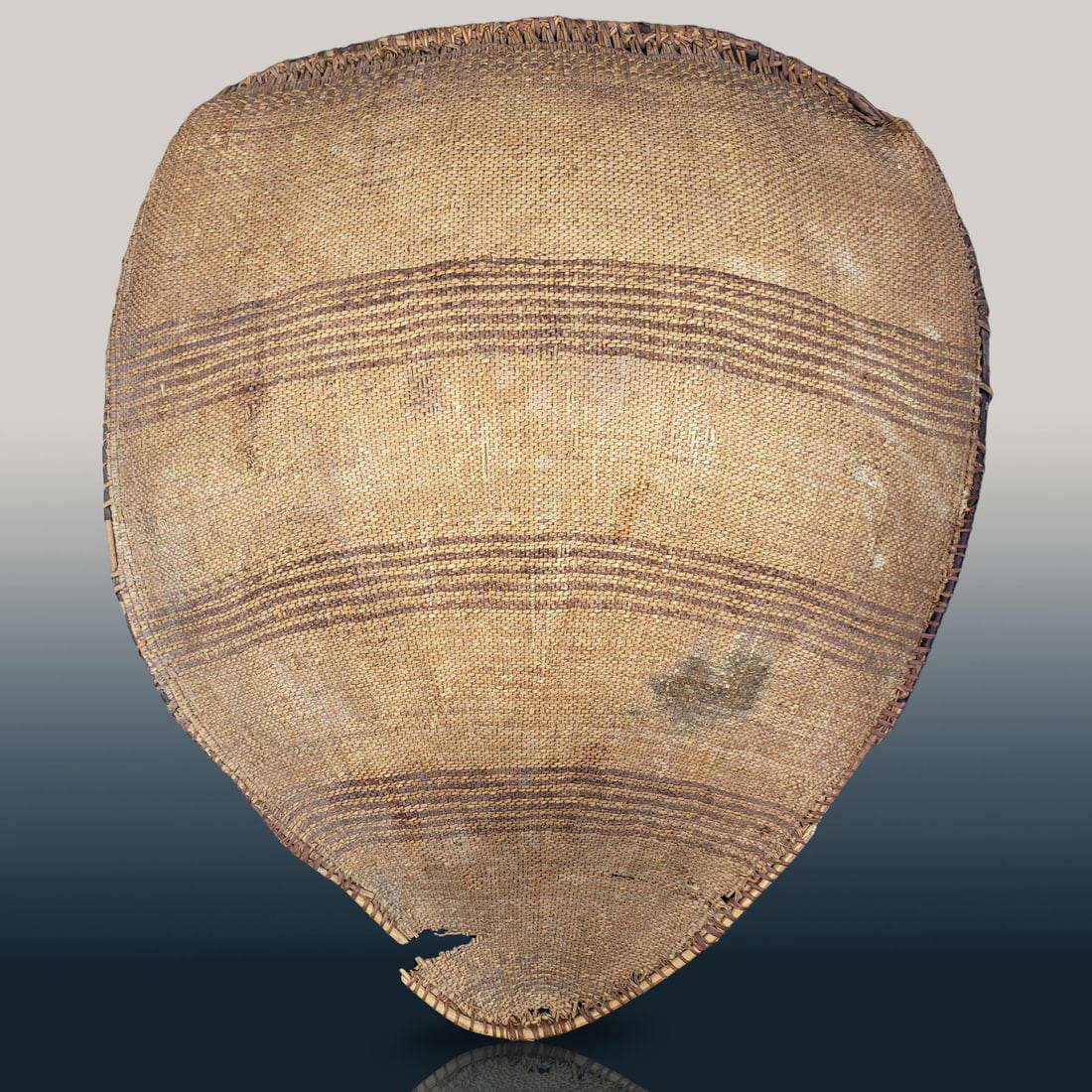 Antique Native American Paiute Winnowing Tray Auction