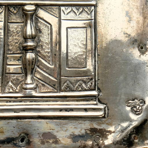 Icon With Silver And Silver Gilt Riza, Venice, 18th Century