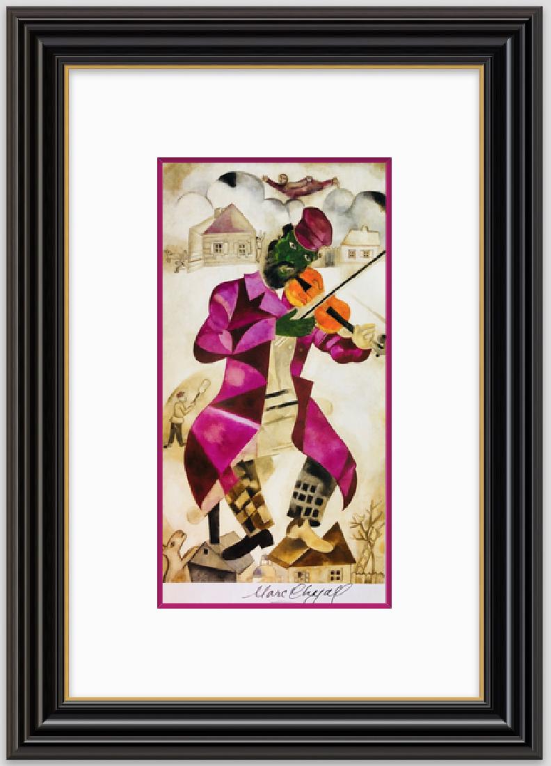 The Green Violinist by Marc Chagall