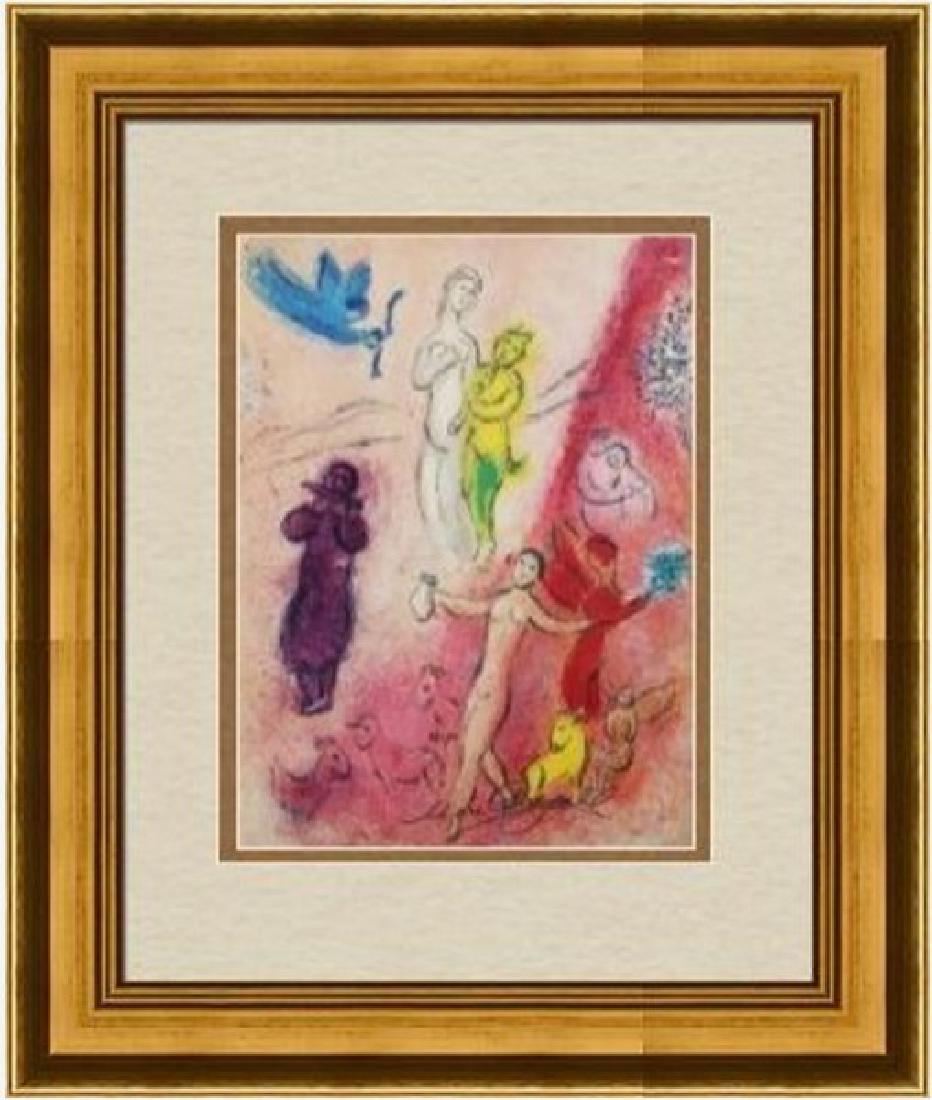 Signed Marc Chagall Lithograph