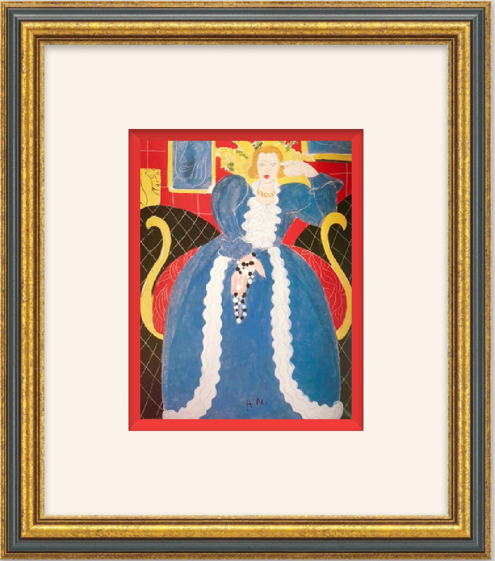"Lady in Blue" by Henri Matisse