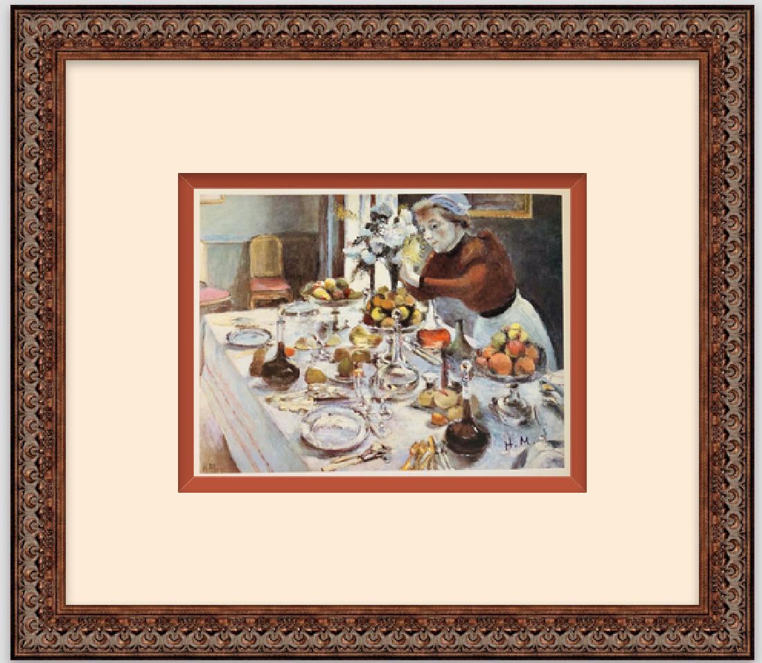 "The Dinner Table( La Desserte)" by Henri Matisse