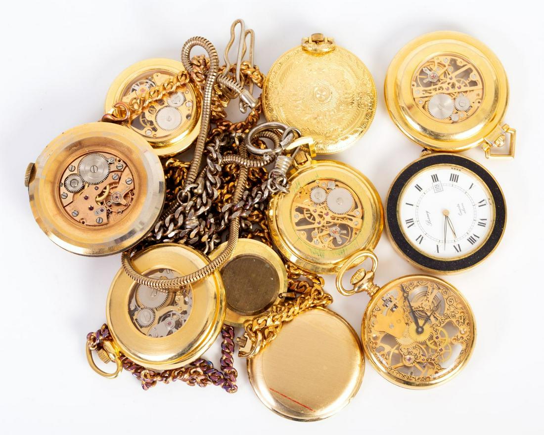 Assortment of 10 Gilded Pocket Watches - Sep 11, 2022 | Alma in israel
