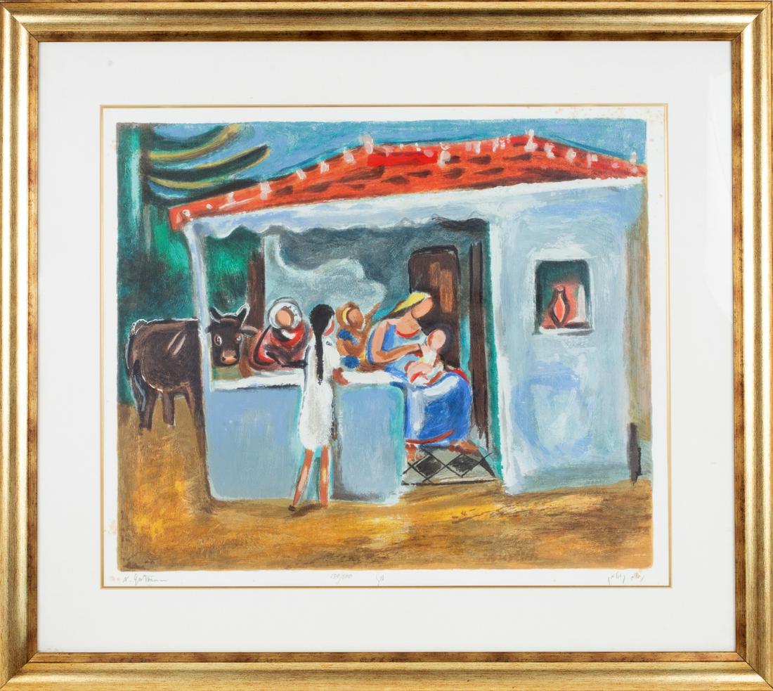 Nachum Gutman Lithography