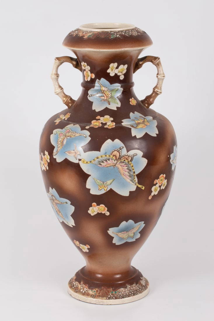 Large Japanese Sumida Ware Vase - Japan, Early 20th C Auction