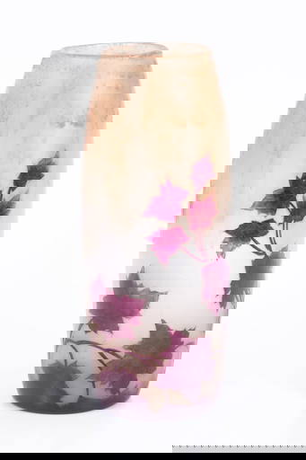 Cameo Glass Vase, Legras France