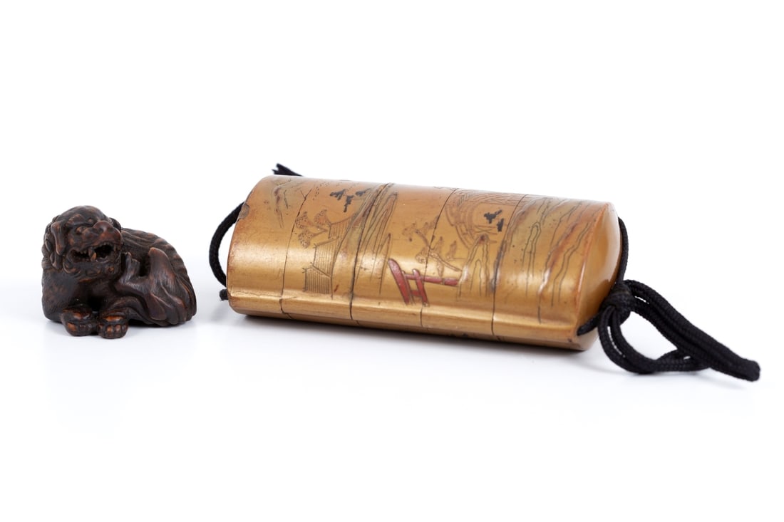 Old Netsuke And Inro Set, Japan Auction