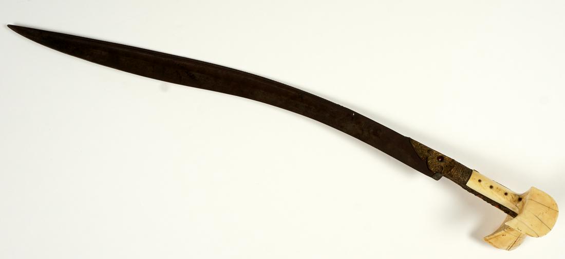 19th Century Turkish Yatagan Sword
