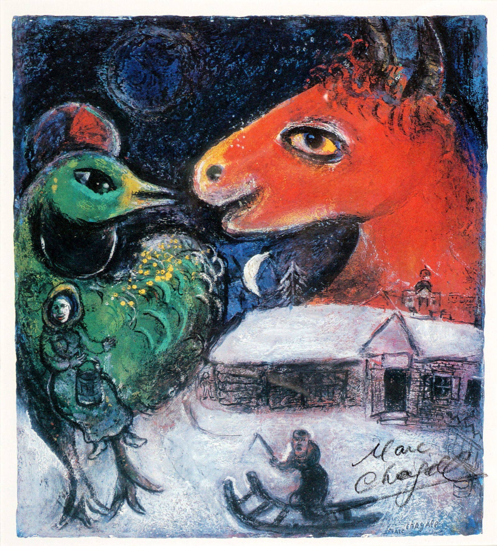 Marc Chagall Pencil Signed Offset Lithograph - Mar 08, 2020 | Amero ... Marc Chagall Pencil Signed Offset Lithograph - Mar 08, 2020 | Amero ...