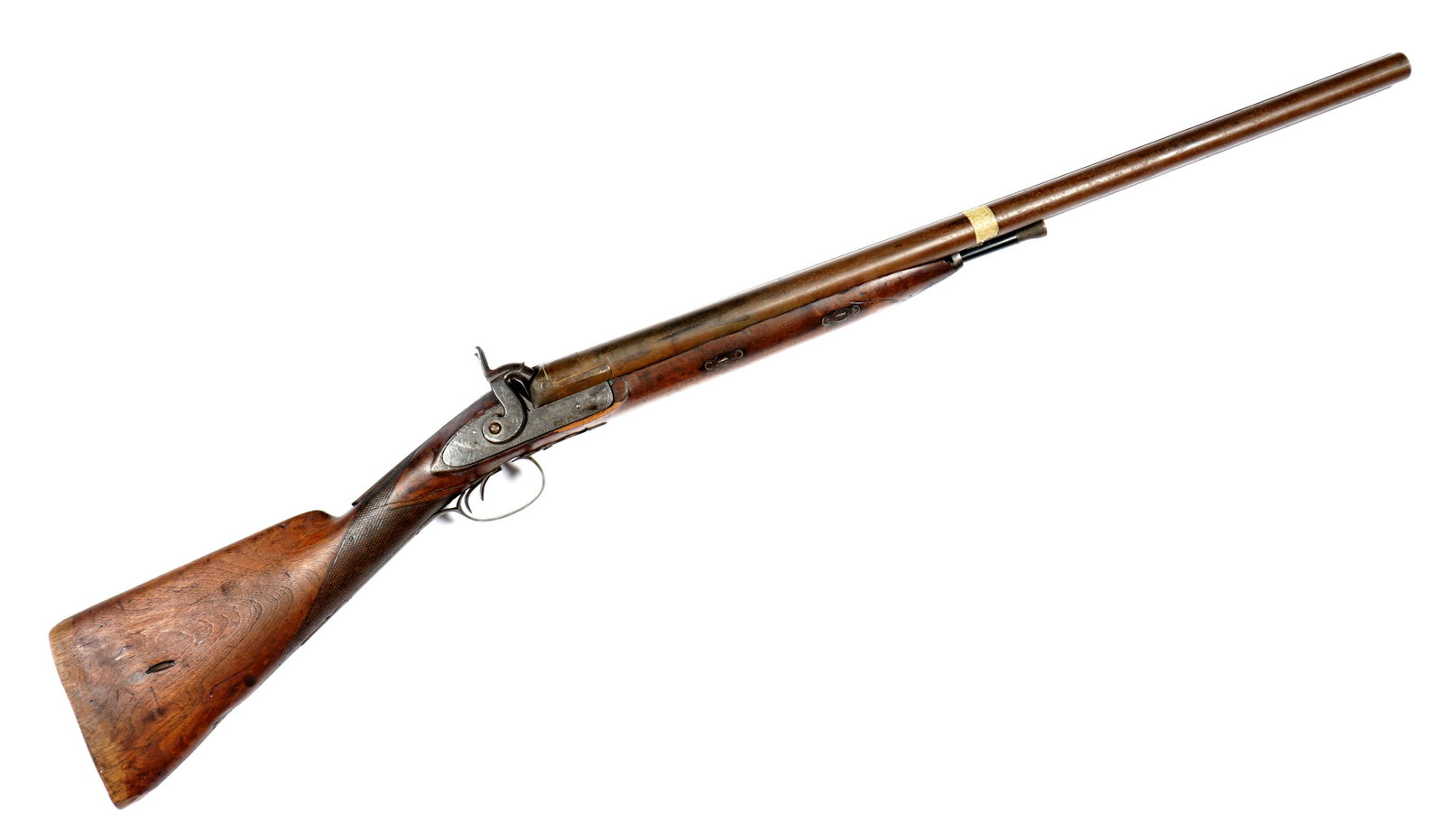 Hollis & Sheath Large Bore Double Barrel Shotgun | Barnebys