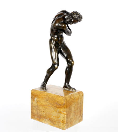 Bronze Figure of a Nude Man Signed Xenos (#0658) on Mar 27, 2022 ...