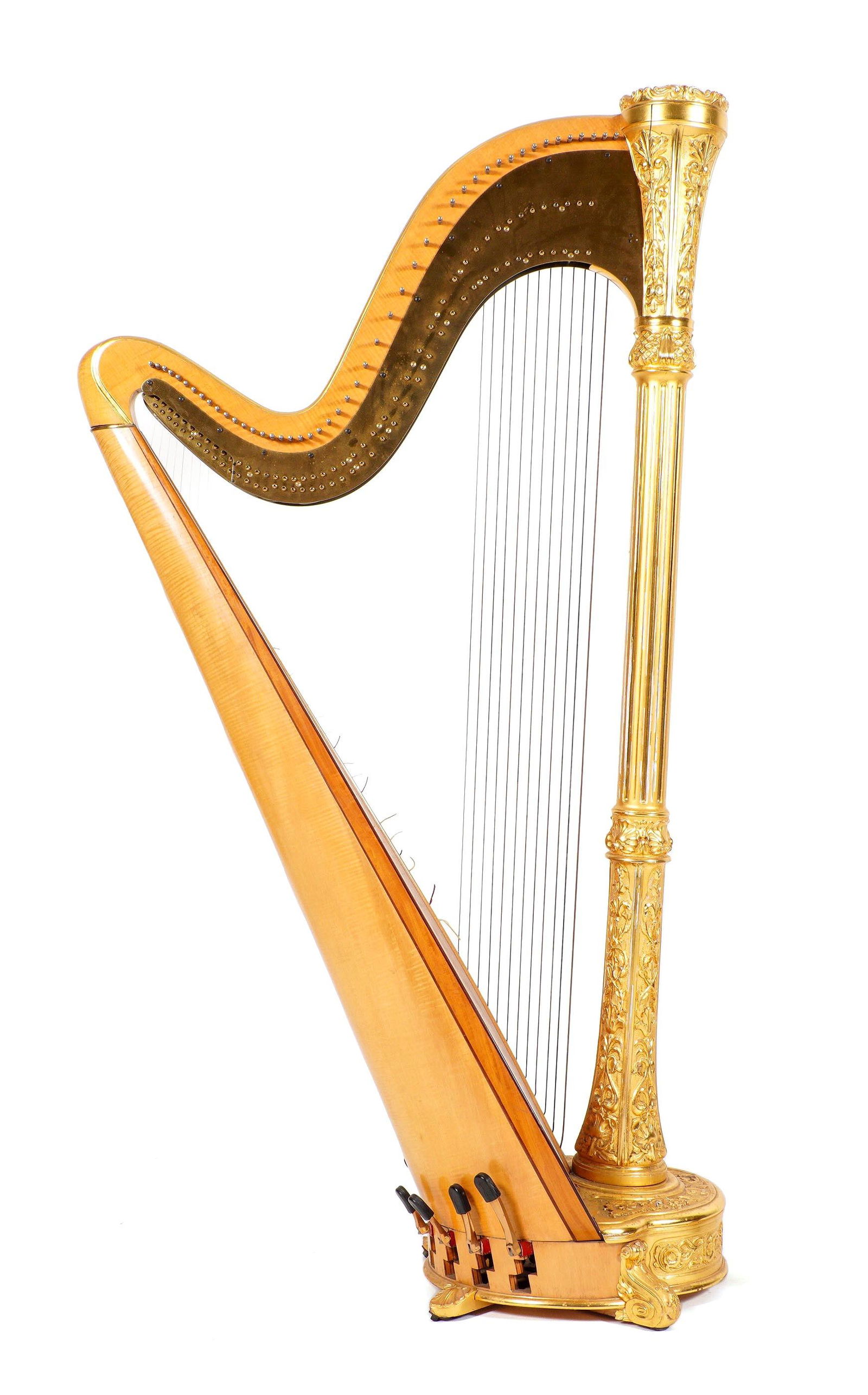 Victor Salvi Iris Gold Pedal Harp (#0100) on Jun 05, 2022 | Amero ...