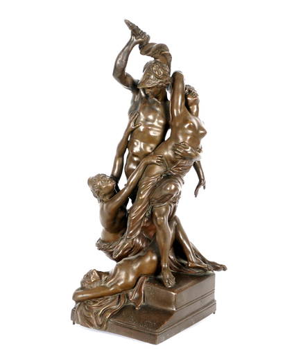 After Pio Fedi The Abduction Of Polyxena Bronze