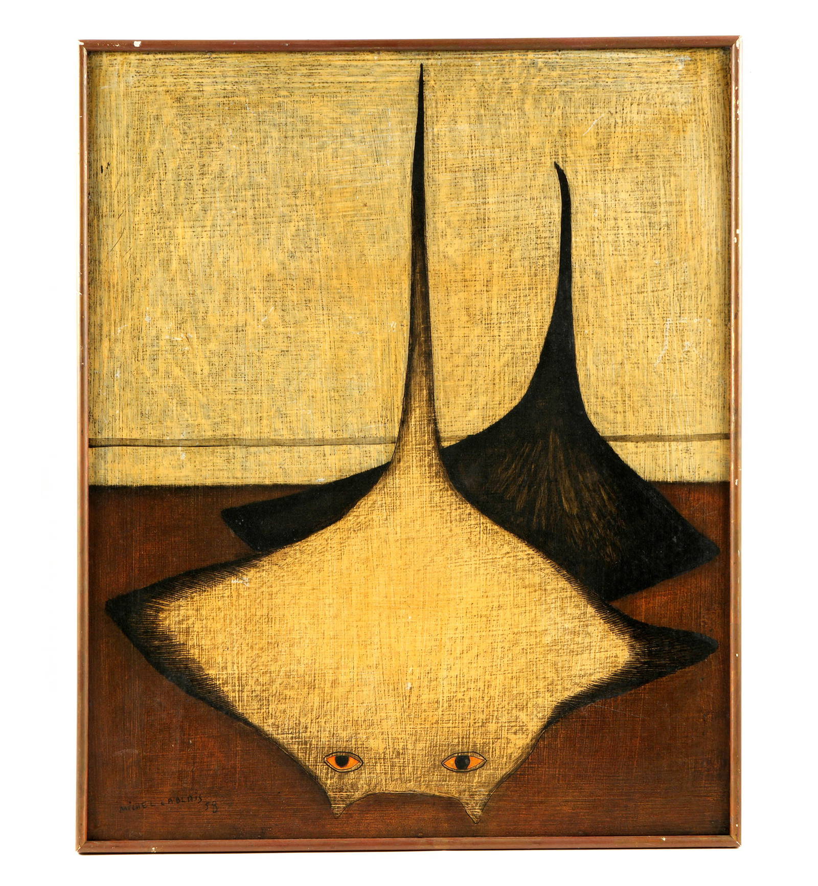 Michel Lablais Stingray Painting Auction