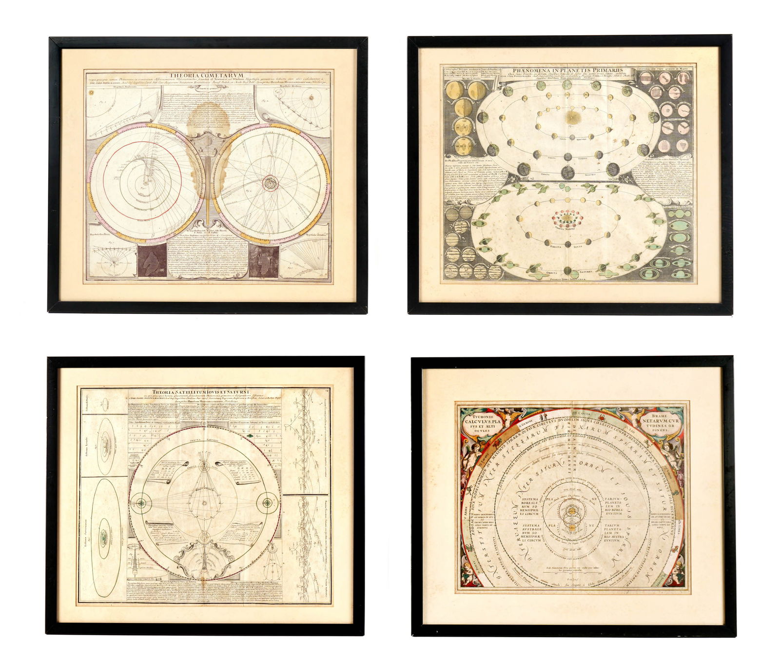 Four 18th Century Celestial Maps