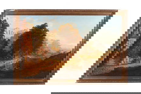 Italian Marble Top Griffin Console Table Auction