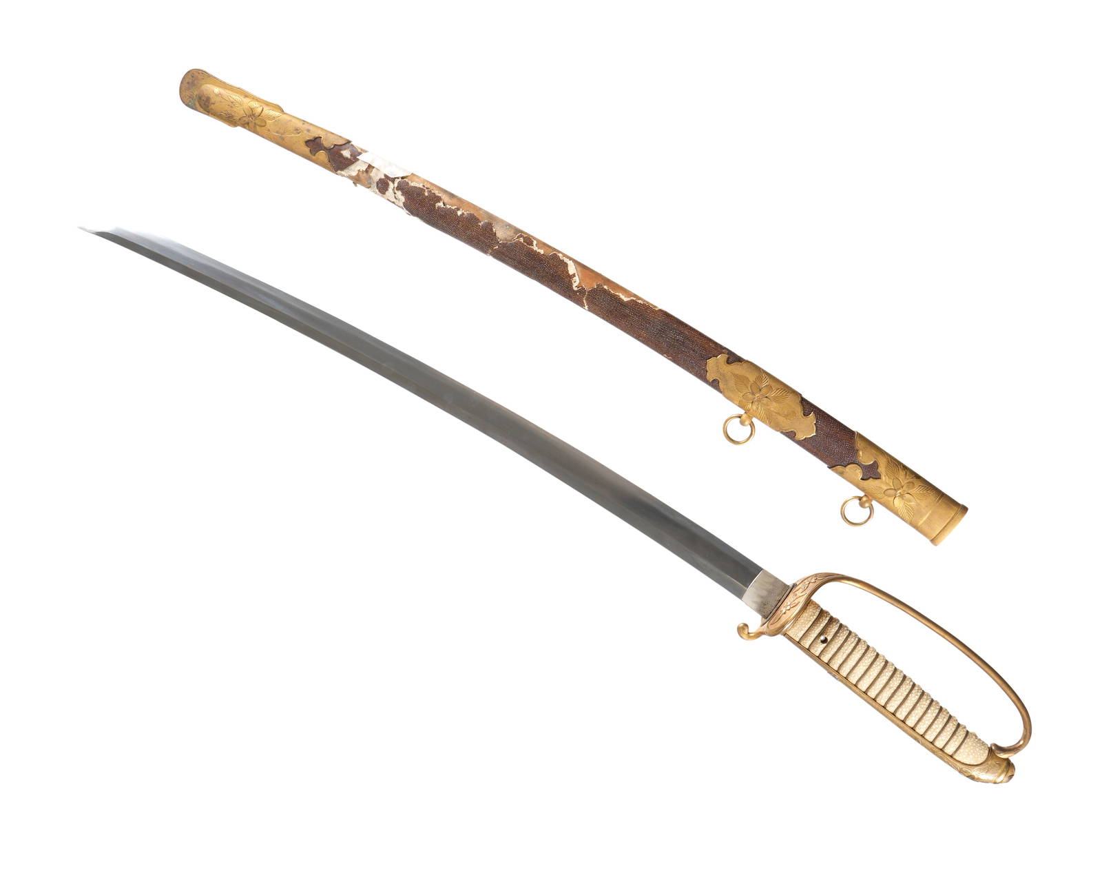 Japanese Kyu Gunto Katana Sword Auction