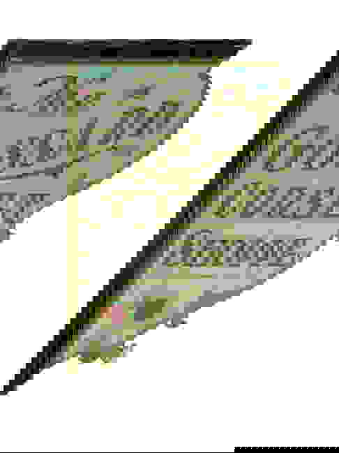 Painted Metal Gossard Corsets Advertising Sign Auction