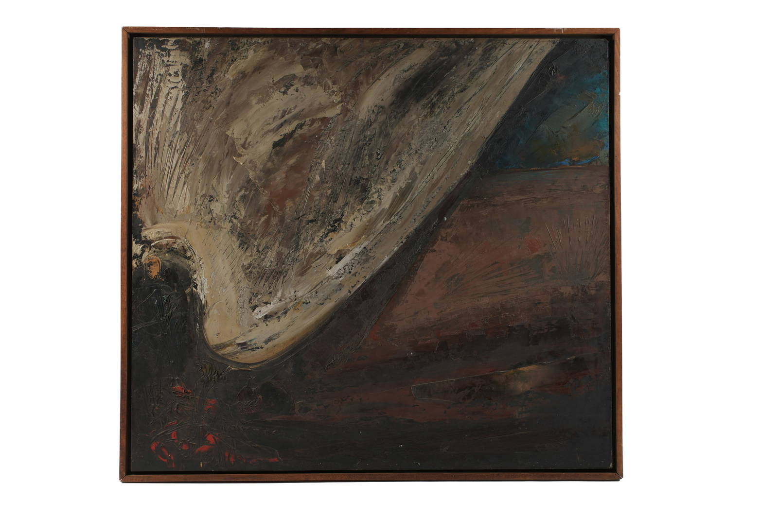 William Congdon Angel Archangel Abstract Painting Auction
