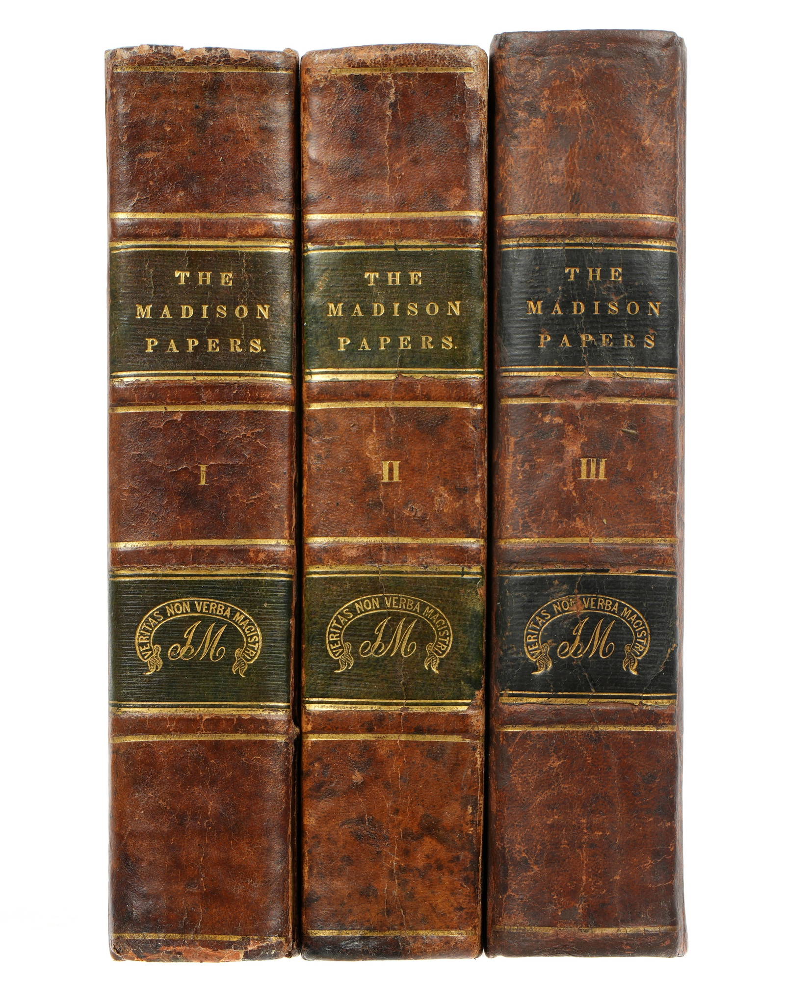 Three Volume Papers Of James Madison By Henry Gilpin Leather Bound ...