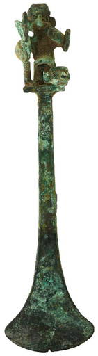 6 7/8" Copper Mace with detailed Warrior perched on - Oct 21, 2017 ...