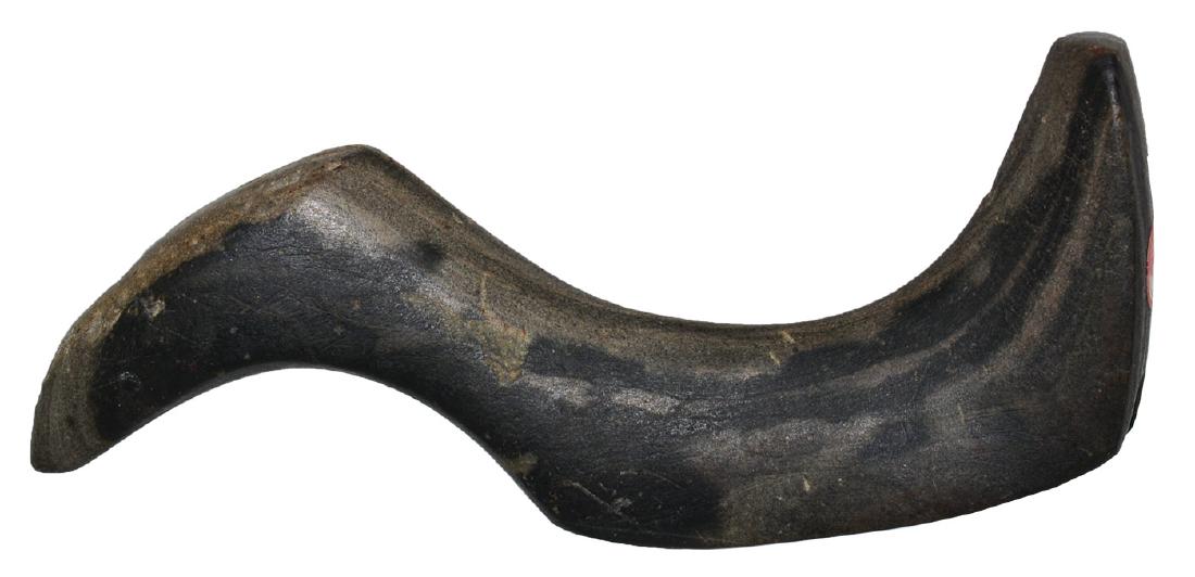 4 5/16" Slate Birdstone. Ex Earl Townsend. Pictured