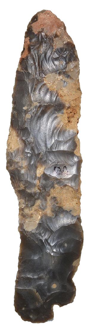 6 3/4" Base Tang Knife. Rogers COA. Kendall Co, TX.