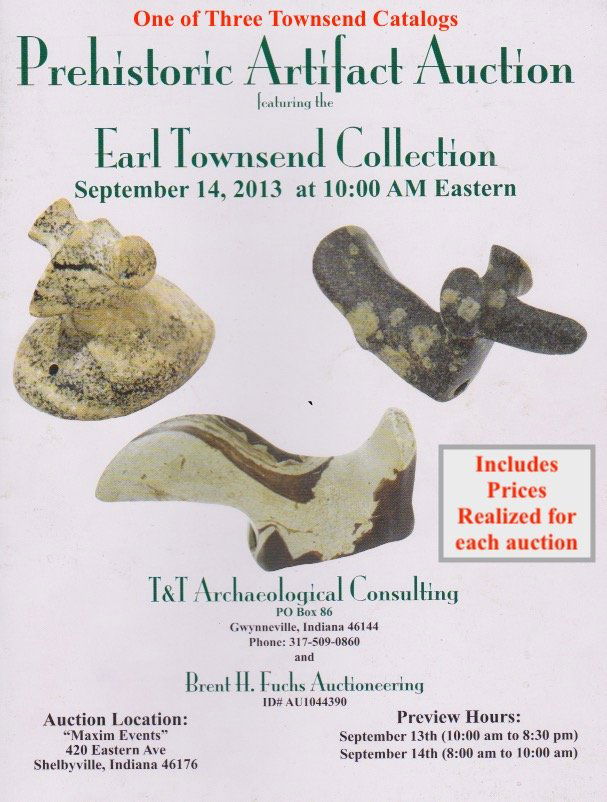 Earl Townsend Sale Catalogs - Apr 06, 2019 | Tony Putty Artifacts in IN