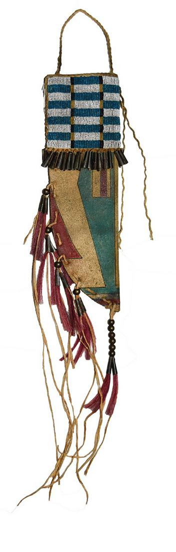 11 5/8" (sheath only) Parfleche Knife Sheath. Painted - Nov 02, 2019 ...