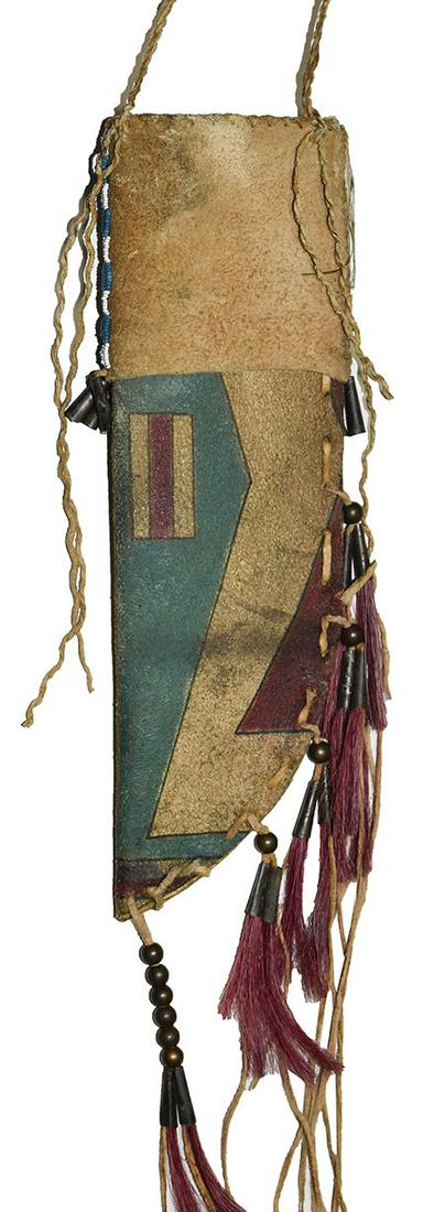 11 5/8" (sheath only) Parfleche Knife Sheath. Painted - Nov 02, 2019 ...