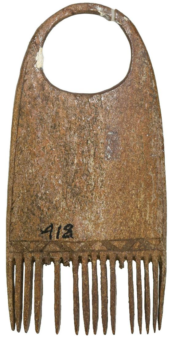 3 3/16" Iroquois Bone Comb. New York. Minor repair on - Dec 07, 2019 ...