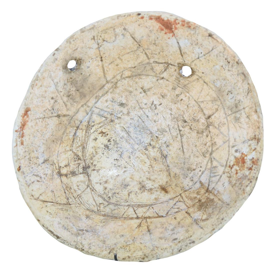 2 3/4" Shell Turtle Effigy Gorget. Mendota Site. - Apr 04, 2020 | Tony ...