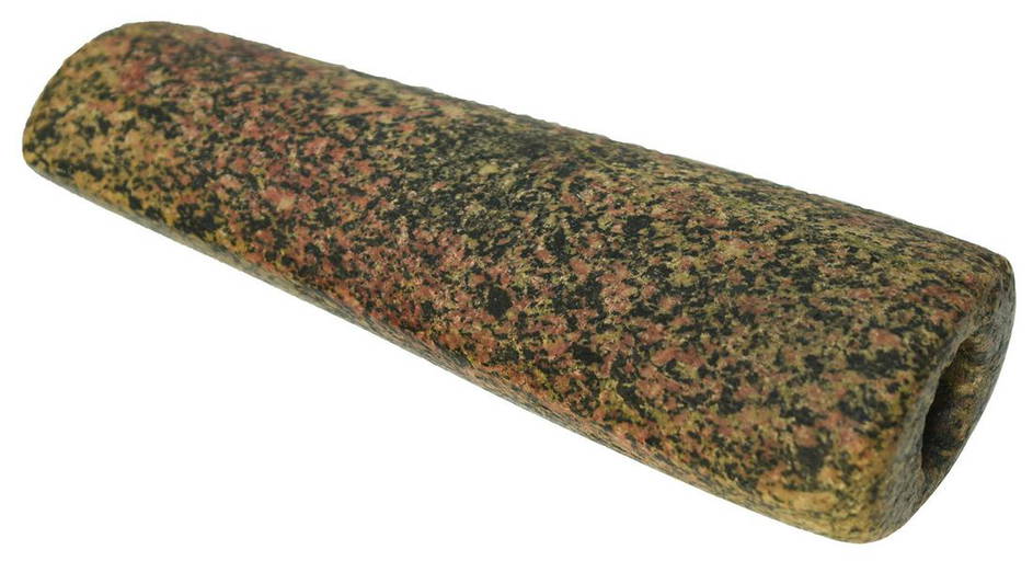 6 1/8" Hardstone Tube Pipe. Ex Clem Caldwell, Dr.