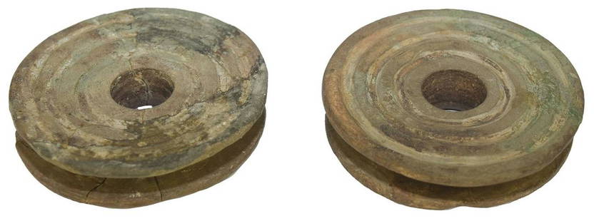 4" Embossed Copper Plate. Spiro Mound. Leflore Co, Ok. Ex Dr. David Harner.