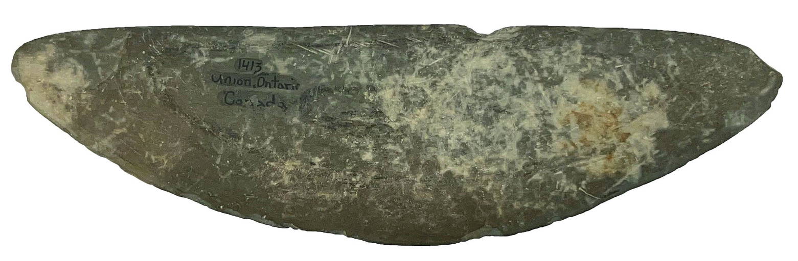 7 1/4" Slate Ulu. Union, Ontario. Polished Slate. - Feb 05, 2022 | Tony ...