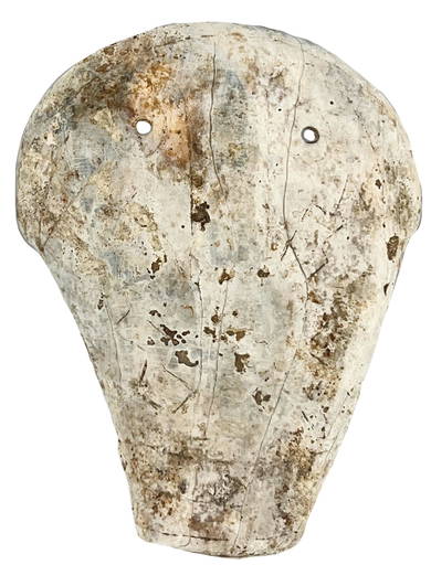 4 5/8" Weeping Eye Mask Gorget. Greenup KY (Hardin Village). (#0160) on ...