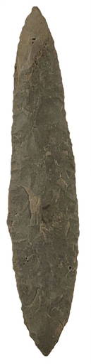 4 7/8" LeFlore Blade. Pictured in Oklahoma Artifacts. COA - Oct 15 ...