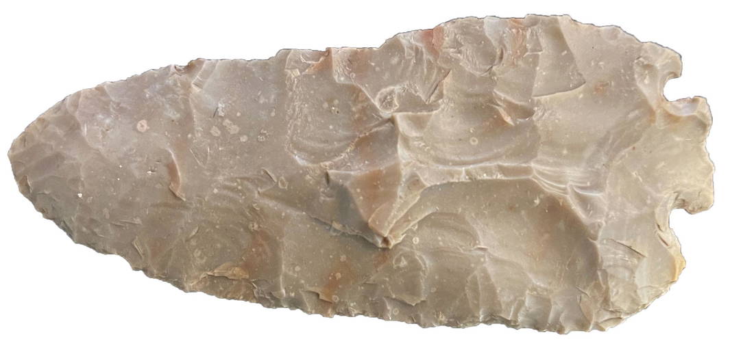 4 7/16" Base Tang Knife. Coryell Co, TX. Fine old blade with white ...