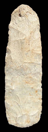 7" Flint Celt. Cooper Co, Mo. Well Made With Cortex Handle. Ex Gary ...